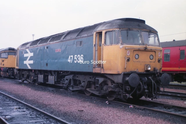 B273 35MM NEGATIVE Class 47 47536 Eastfield c.1993 [2] £2.54 - PicClick UK