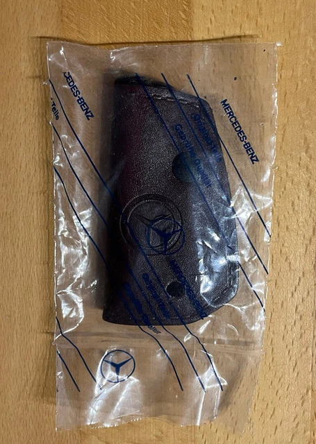 ORIGINAL MERCEDES SCHLÜSSEL Mappe Schlüsselanhänger * für Oldtimer * Braun * OVP EUR 99,95 ...
