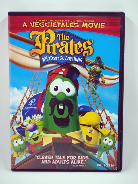 EXCEL VEGGIETALES &PIRATES Who don't Do Anything" Movie (DVD/2008/ORIG ...