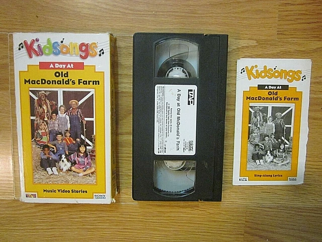KIDSONGS A Day at Old MacDonalds Farm VHS EUR 4,29 - PicClick FR