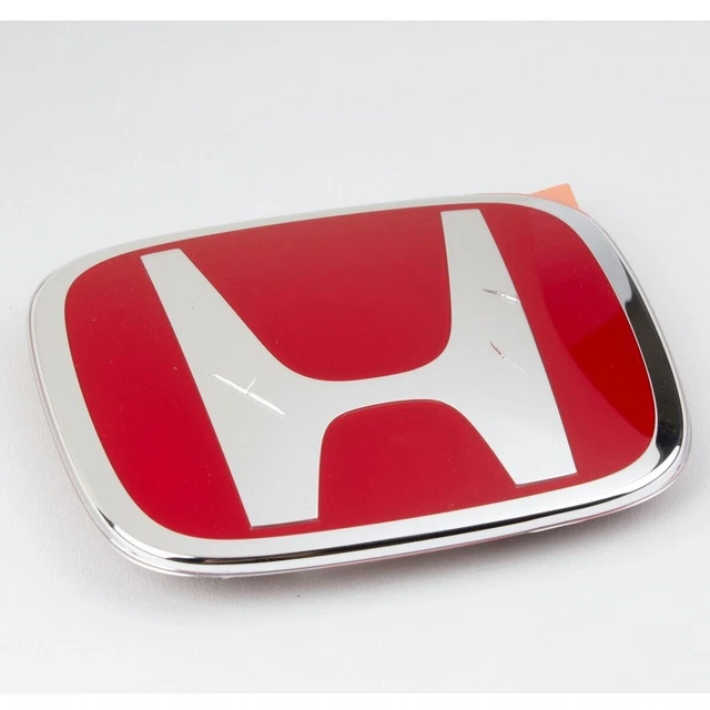 HONDA GENUINE CIVIC Type R FK8 Front Emblem Badge Red 75700-TGH-A01 OEM ...