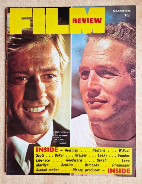 ABC FILM REVIEW Magazine March 1974 Valerie Leon The Sting Joanna ...