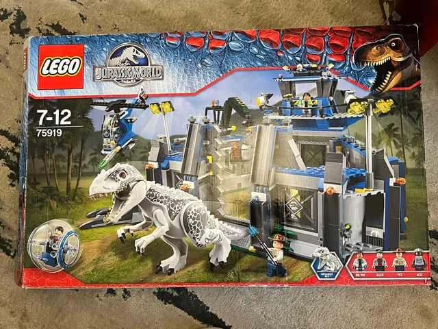 LEGO JURASSIC WORLD: Indominus Rex Breakout Complete with box (75919) £ ...