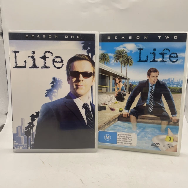 LIFE : SEASON 1 & 2 Box Set DVD 2009 Free Post Region 4 £13.82 ...