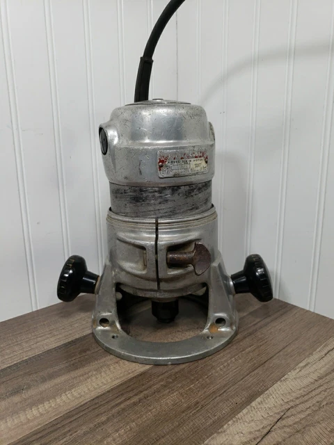 VINTAGE RARE PORTER Cable Model 514-M Router Motor with model 514-B ...