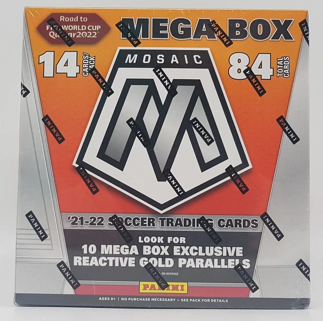 PANINI MOSAIC ROAD to FIFA World Cup Qatar 2021-22 Mega Box Soccer £76. ...