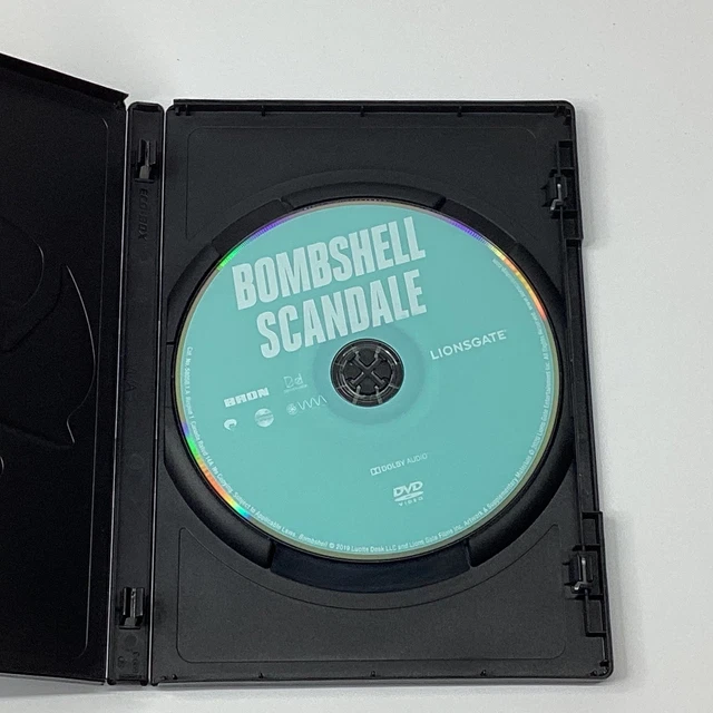 BOMBSHELL DVD 2019 Charlize Theron Nicole Kidman Margot Robbie £3.26 - PicClick UK