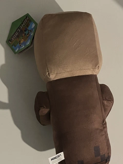 MINECRAFT VILLAGER SOFT Toy Plushy Cuddle Pillow Stuffed Teddy Brand ...