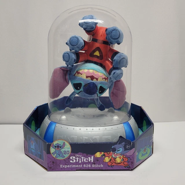 DISNEY LILO & Stitch 20th Anniversary Alien Experiment 626 Plush NEW IN ...