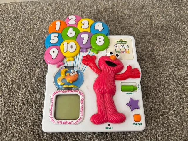 VINTAGE ELECTRONIC GAME Elmos World Sesame Street £5.92 - PicClick UK