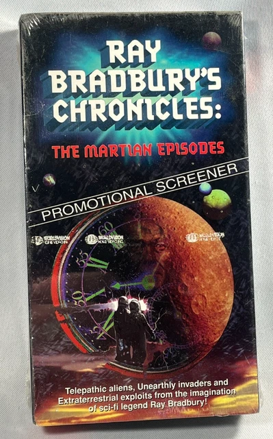 SEALED VHS SCREENER Ray Bradbury Martian Episodes sci-fi promo rare ...