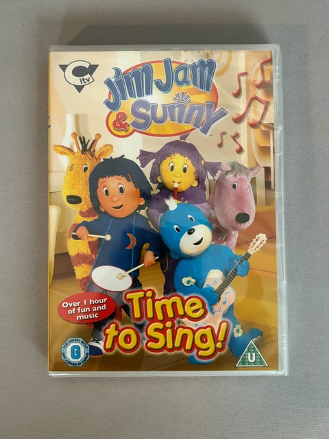 JIM JAM AND Sunny: Time To Sing! Dvd Brand New & Factory Sealed Uk ...