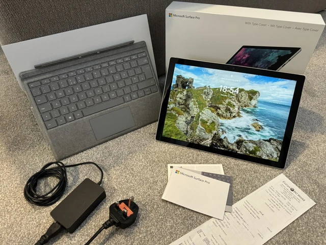 MICROSOFT SURFACE PRO 6 with Type Cover i5 8GB Ram 128GB. Brilliant ...