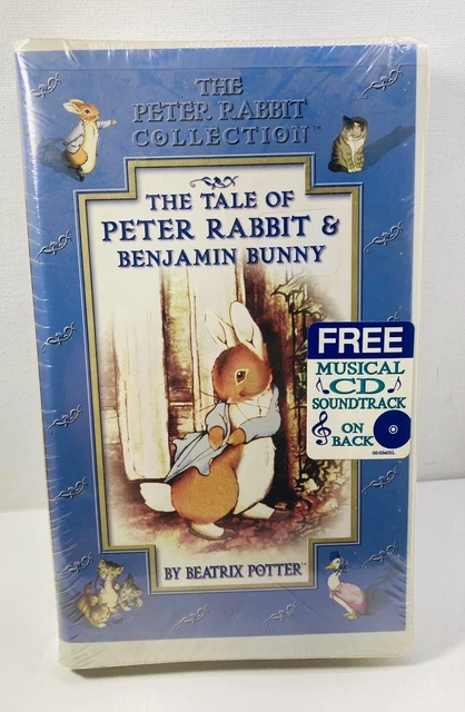 THE TALE PETER Rabbit & Benjamin Bunny VHS VCR Video Tape Movie ...