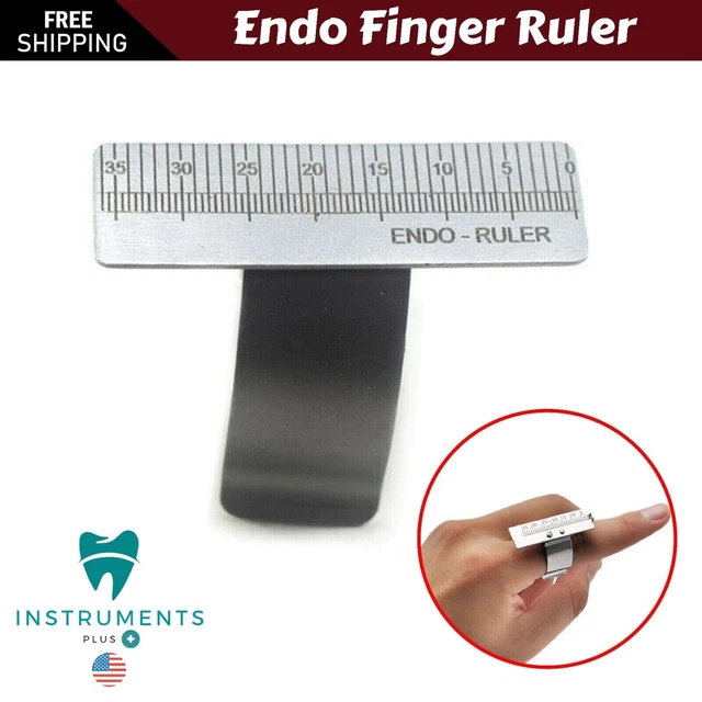 FINGER RULER ENDODONTIC Instruments CE Endo Gauge Span Measure Scale ...