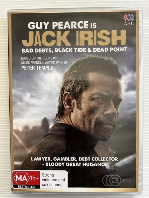 3 DISC DVD - JACK IRISH Bad Debts / Black Tide / Dead Point - R4 - Guy ...