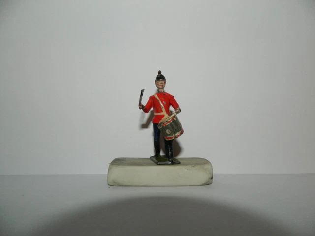 VINTAGE BRITAINS LEAD Line Infantry Band Drummer Soldier Hy6 £4.99 ...