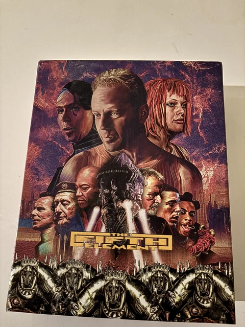 THE FIFTH ELEMENT - Zavvi Exclusive 4K Blu Ray Deluxe Edition Steelbook ...