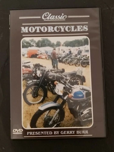 CLASSIC MOTORCYCLES GERRY Burr 2002 DVD Free UK P&P Top-quality Fast ...