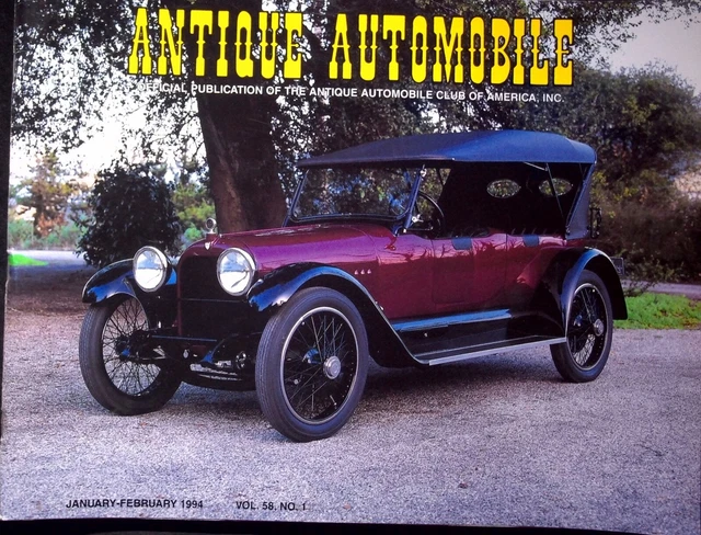 ANTIQUE AUTOMOBILE MAGAZINE, January-February 1994 Volume 58 Number 1 £7.60 - PicClick UK