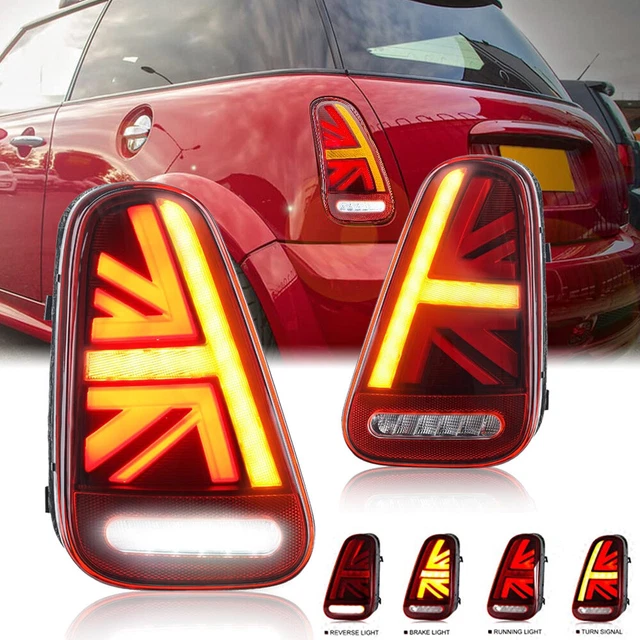 RED LED TAIL lights For BMW Mini Cooper R50 R52 R53 2001-2006 Rear ...