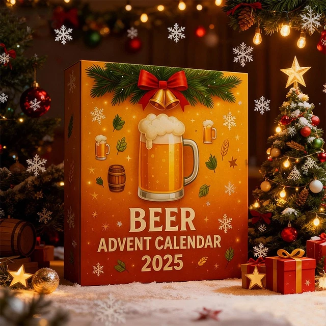 2025 CHRISTMAS BEER Advent Calendar 24 Day Countdown Blind Box Xmas ...