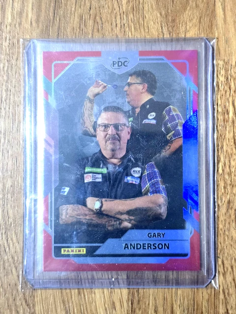 2025-26 PDC WORLD Championship - Gary Anderson #BA-12 Red Parallel #'d ...