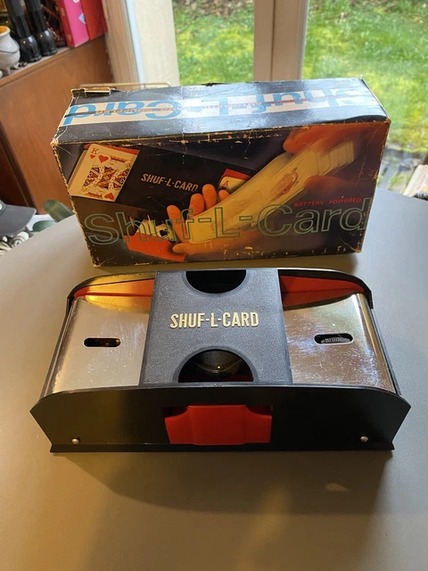 ANCIEN MELANGEUR DE CARTES SHUF-L-CARD WACO MADE IN JAPAN Shuffler ...
