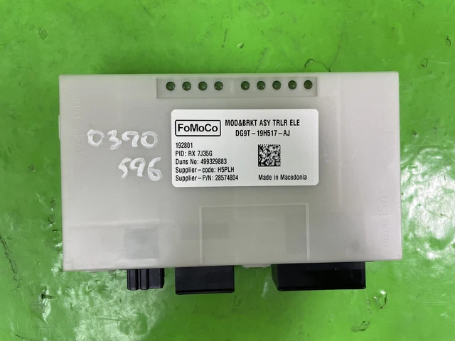 FORD RANGER WILDTRAK Tow Bar Trailer Control Unit Module Dg9T19H517Aj ...