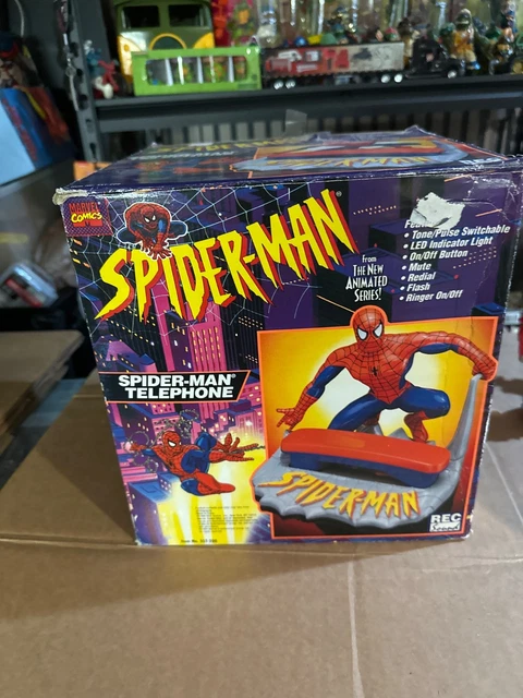 MARVEL COMICS SPIDER-MAN Telephone The New Animated Series 1994 £74.59 ...