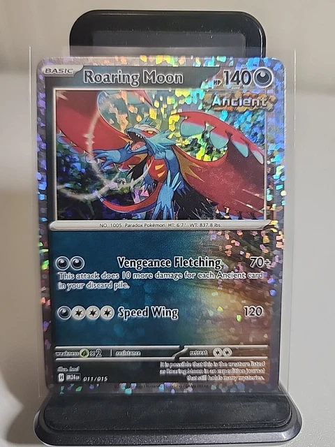 POKÉMON MCDONALDS 2025 Dragon Discovery PROMO Roaring Moon 011/015 Holo ...