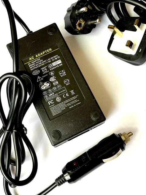 CHARGER FOR BLUE Point Jump Starter, 230v Main to Cigarette Lighter ...