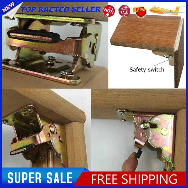 CABINET HINGES STEEL Table Legs Brackets Portable Practical Hardware ...