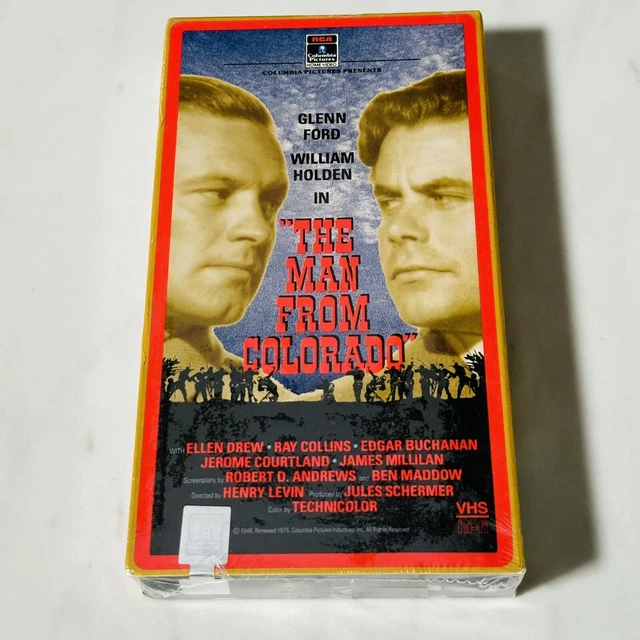 THE MAN FROM Colorado - VHS - Classic Western - New / Sealed ...