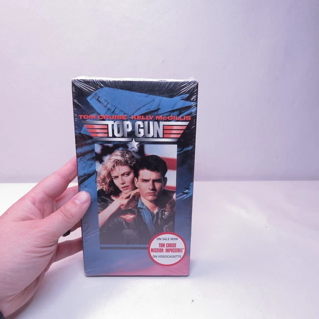 TOP GUN VHS Factory Sealed Paramount 1986 VHS Tape Security Seal £11.84 ...