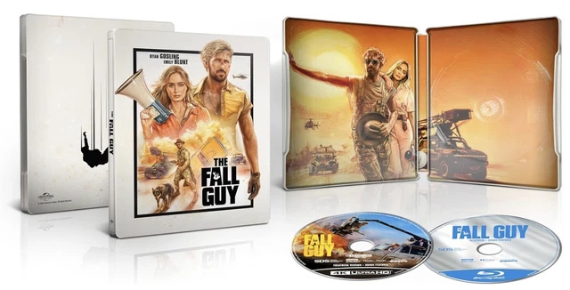 THE FALL GUY (4K Ultra HD Blu Ray Steelbook) Emily Blunt Ryan Gosling ...
