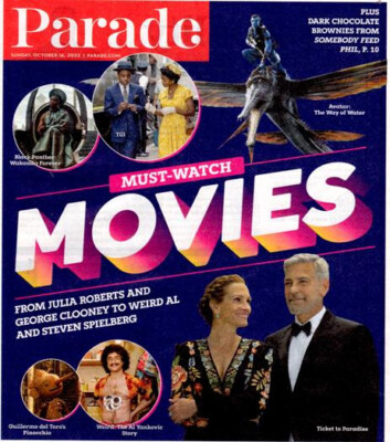 PARADE MAGAZINE 2022 - Movies-Black Panther Wakanda Forever-Avatar ...