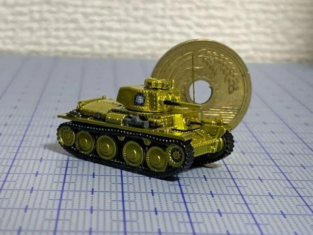GIRLS UND PANZER 1/144 Oarai Girls' High School 38(t) Tank Pre-painted ...