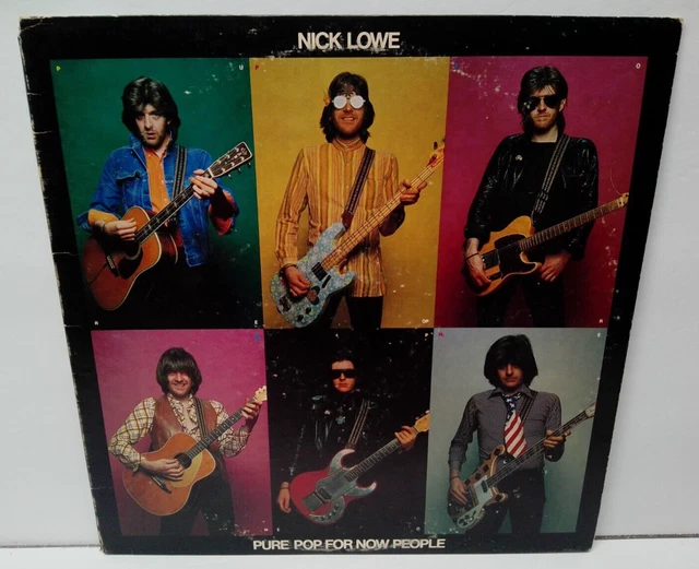 NICK LOWE PURE Pop For Now People ** original Numéro US 1978 PROMO EUR ...