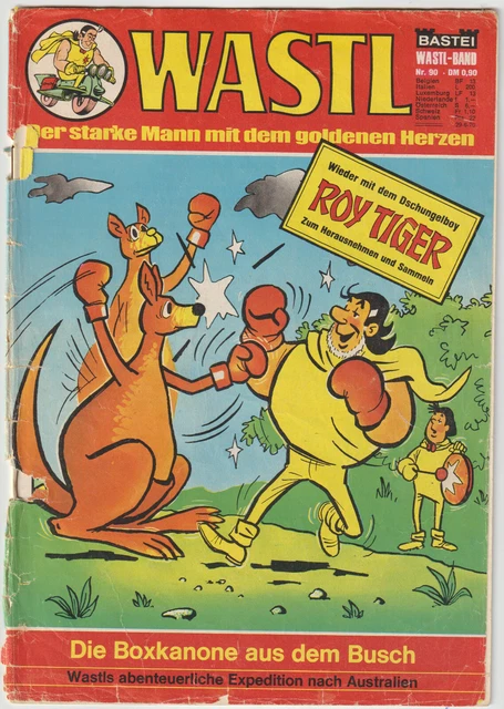 WASTL NR.90 DIE Boxkanone aus dem Busch, Bastei Verlag 1969 | COMIC ...