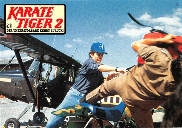 KARATE TIGER 2 ORIGINAL Aushangfoto Loren Avedon / Cynthia Rothrock ...