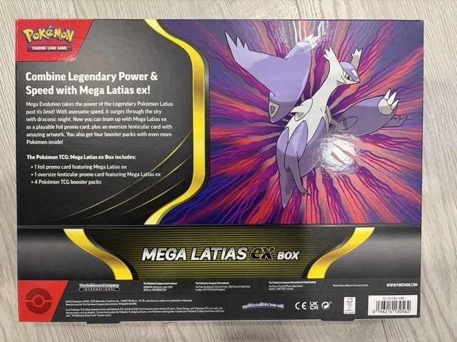 POKEMON TCG MEGA Evolution Mega Latios EX Box Sealed $48.76 - PicClick CA