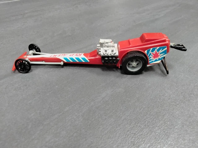 1970S VINTAGE MATTEL Hot Shots - 'Red Alert' dragster car - Spares or ...