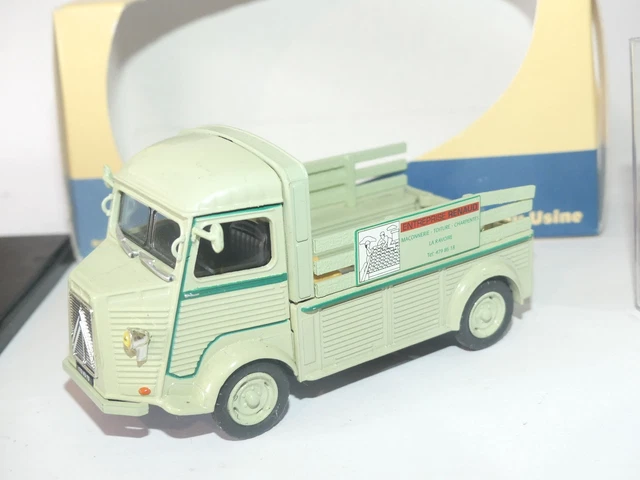 CITROEN TYPE H ENTREPRISE RENAULT NOREV pour ATLAS 1:43 imperfection ...