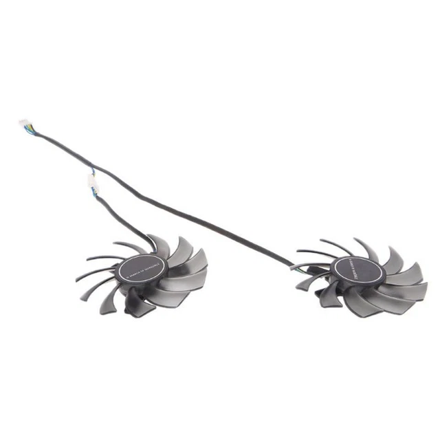 GA81S2U VGA FAN for GTX 970 Graphics Card Cooling Fan 4Pin 12V 0.35A ...