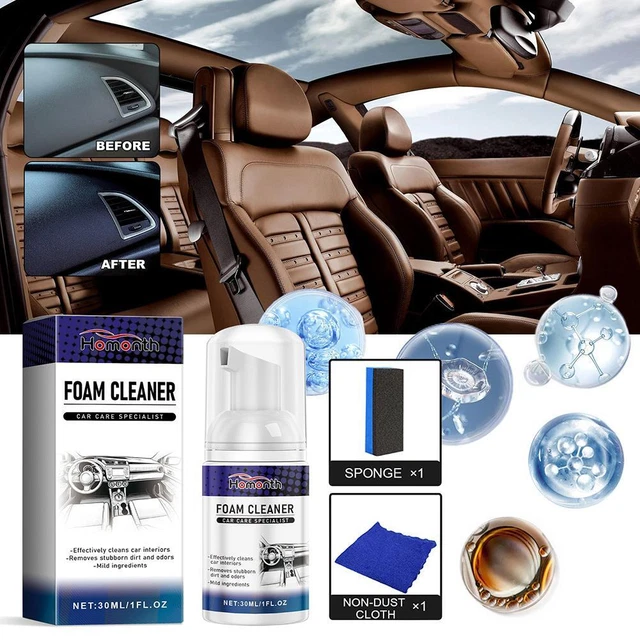 30ML FOAM CLEANER Magic Cleaning Spary For Cars Automotive Multi-purpose. £4.39 - PicClick UK
