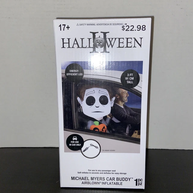 GEMMY AIRBLOWN INFLATABLE Michael Myers CarBuddy 3 ft Tall Grade A NIB ...