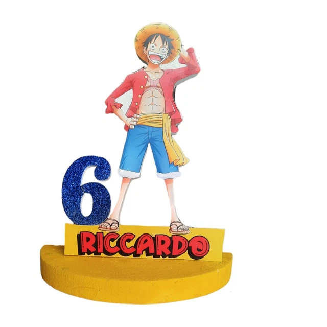 SAGOMA PERSONALIZZATA IN Polistirolo: One Piece Disney - Nome e Età ...