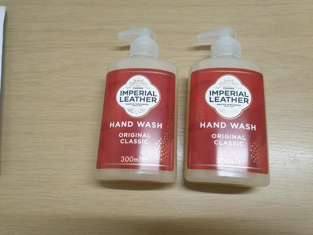 IMPERIAL LEATHER ORIGINAL Classic Hand Wash Soap 2 x 300ml JUST £7.49 ...