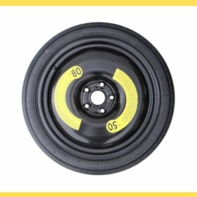 ORIGINAL ROUE DE secours (galette )18" AUDI A3 VW GOLF avec cric cléf ...